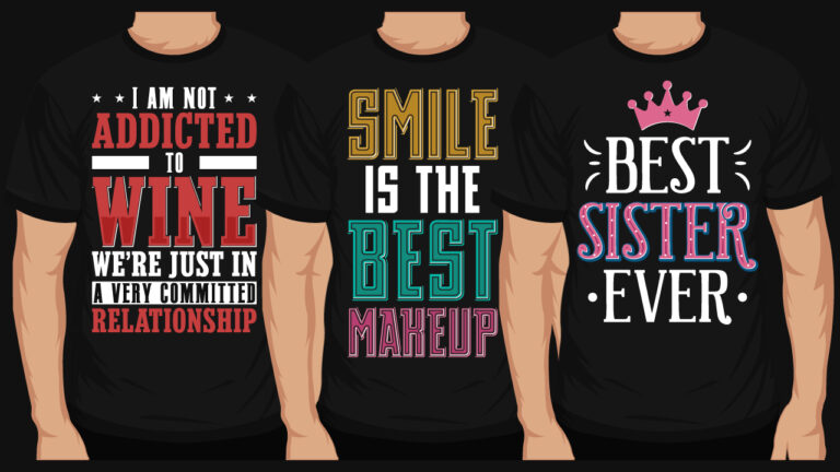 9 Best Typographic T-Shirt Designs Bundle - MasterBundles