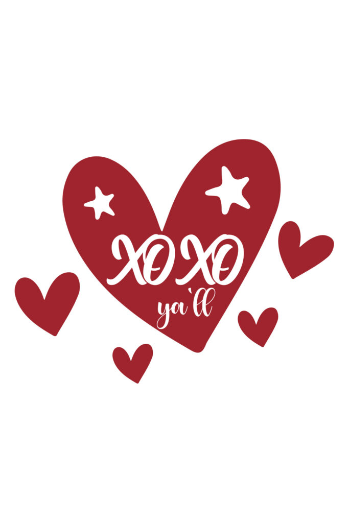 Xo Xo Yall SVG - MasterBundles
