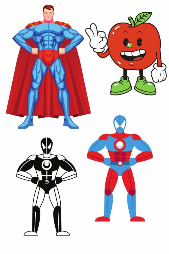 Cartoon Graphics Bundle - MasterBundles