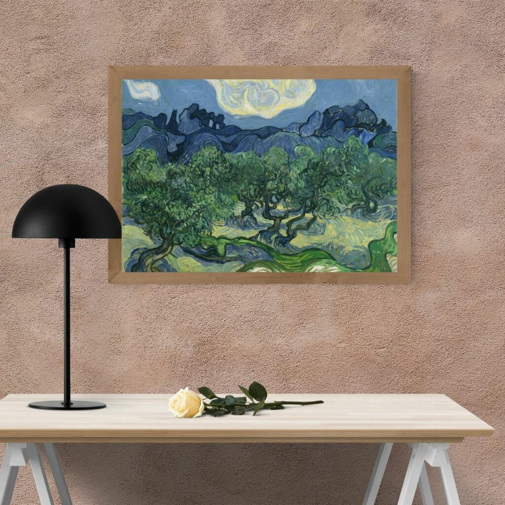 Van Gogh's Olive Trees Wall Art - MasterBundles