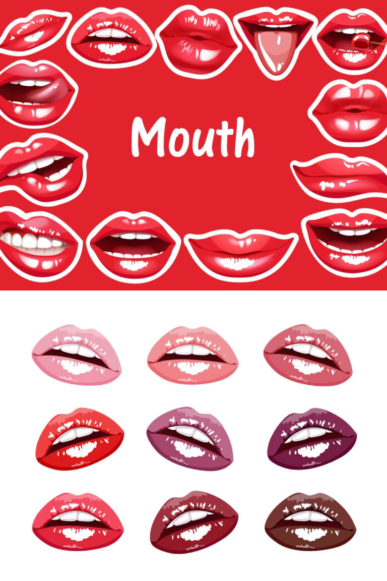Vector Female Lips – MasterBundles