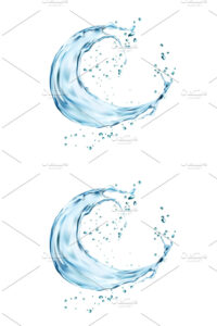 Water Splash Wave Swirl Liquid Drops – MasterBundles