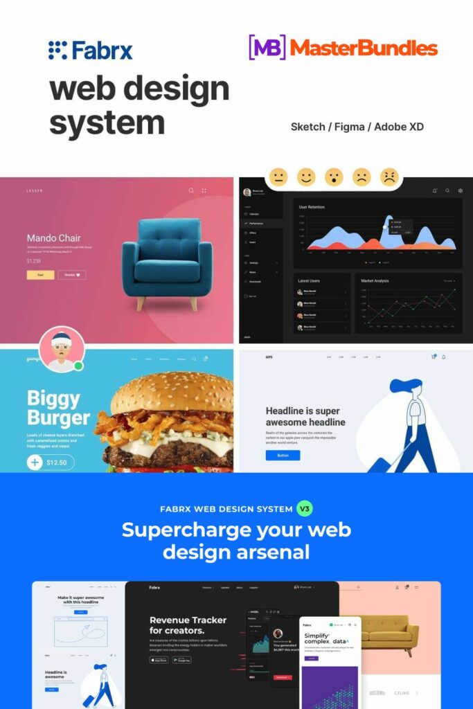 Web Design System Template - MasterBundles