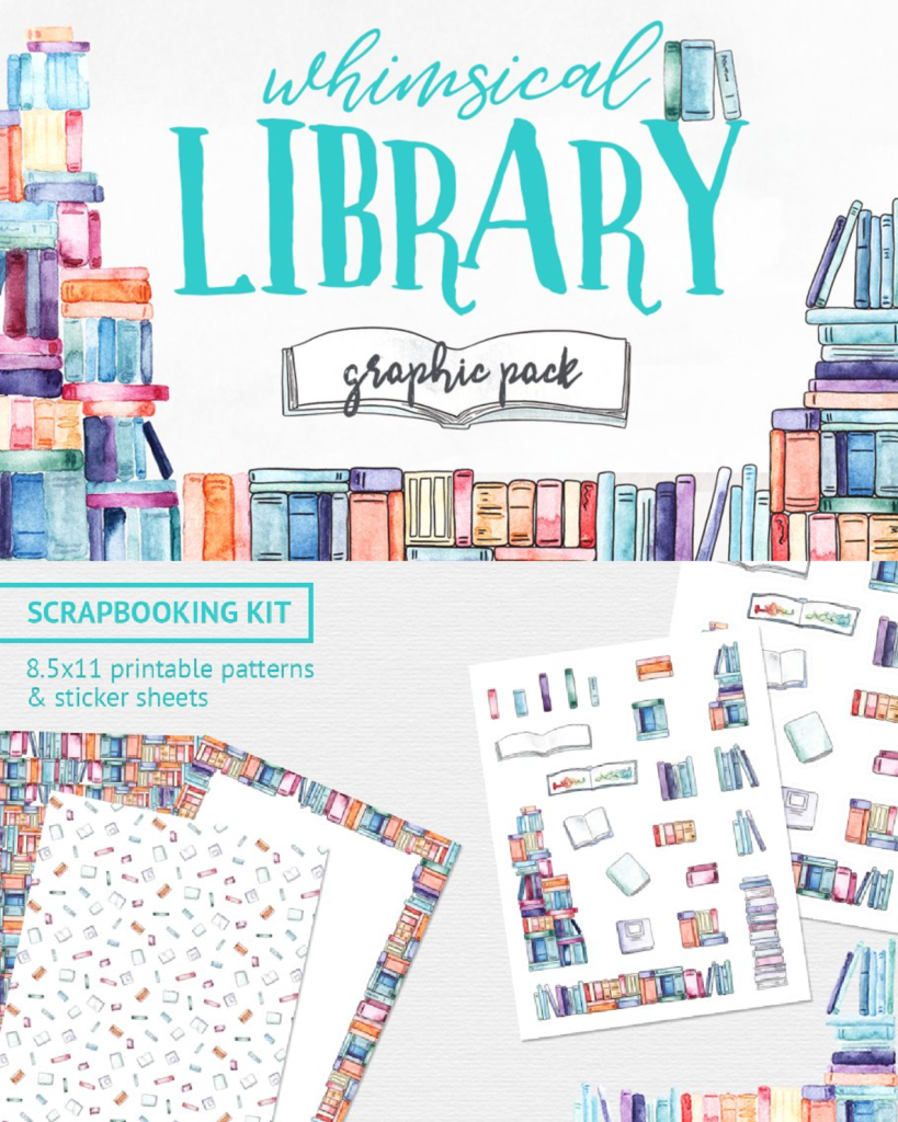 Whimsical Library Books – MasterBundles