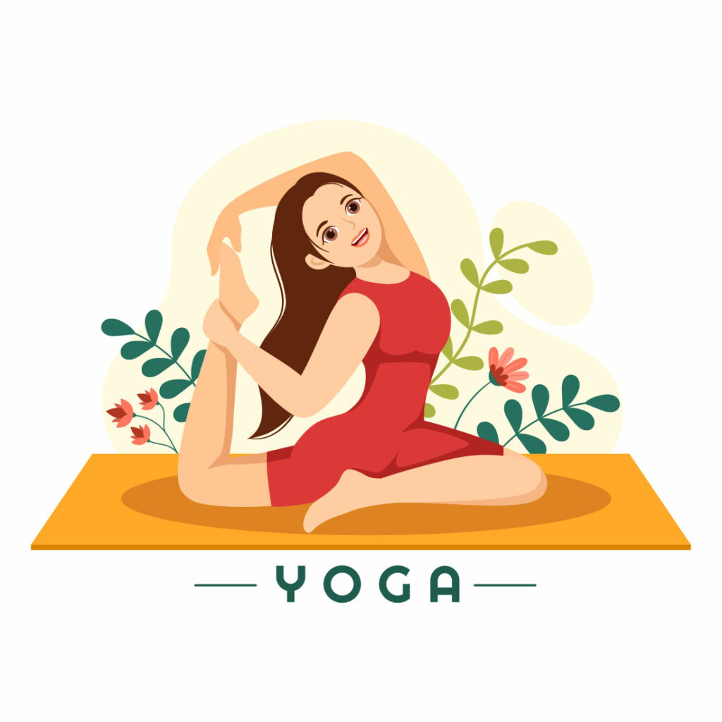 33 Yoga Poses Illustration – MasterBundles