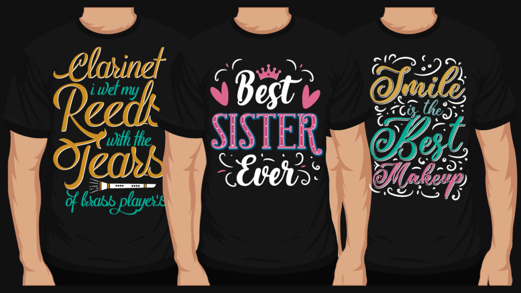 9 Best Typographic T-Shirt Designs Bundle - MasterBundles