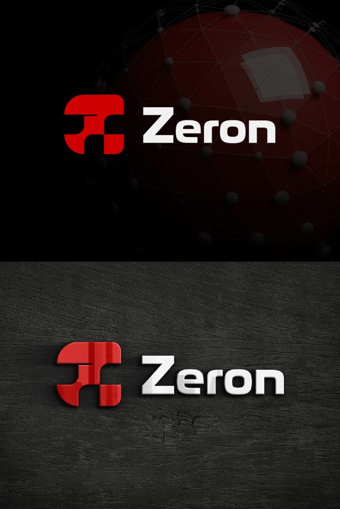 Z Letter Mark Monogram Modern Logo Design Template - MasterBundles