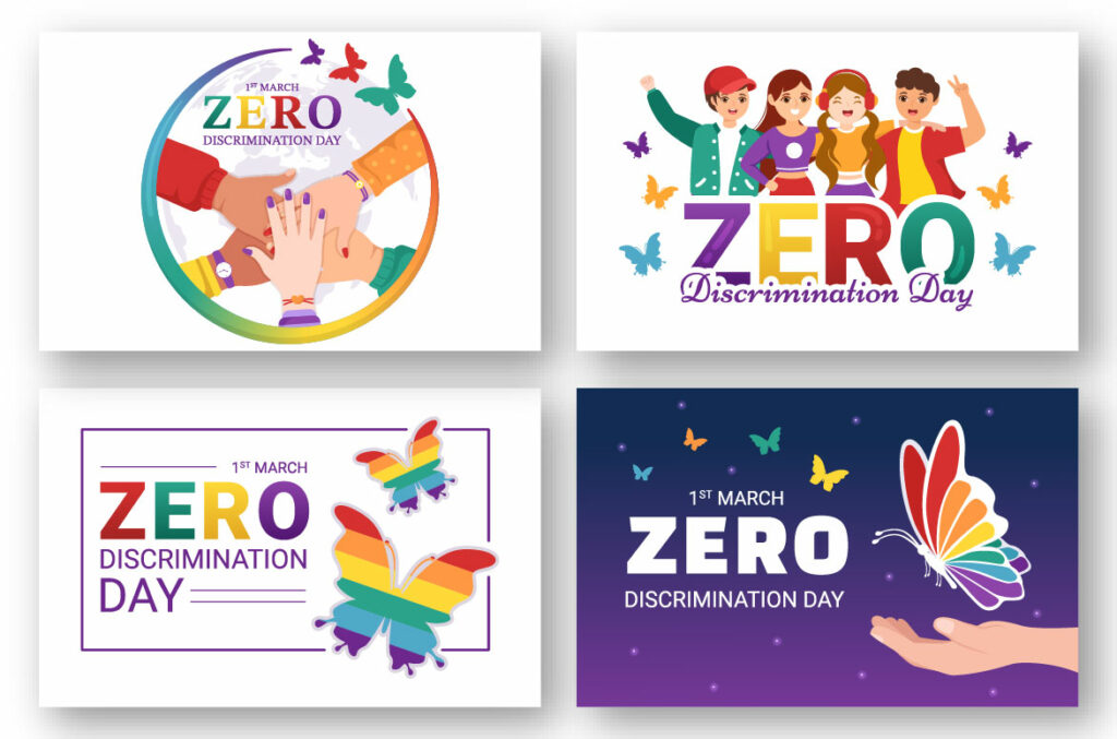 12 Zero Discrimination Day Illustration - MasterBundles