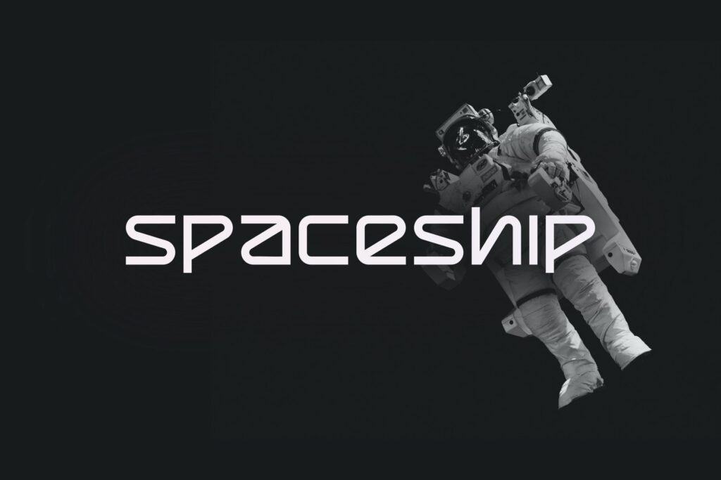 Spaceship Font – MasterBundles