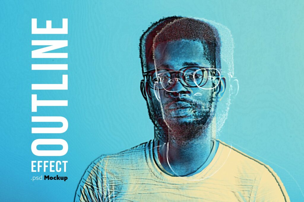 Outline Photo Effect – MasterBundles