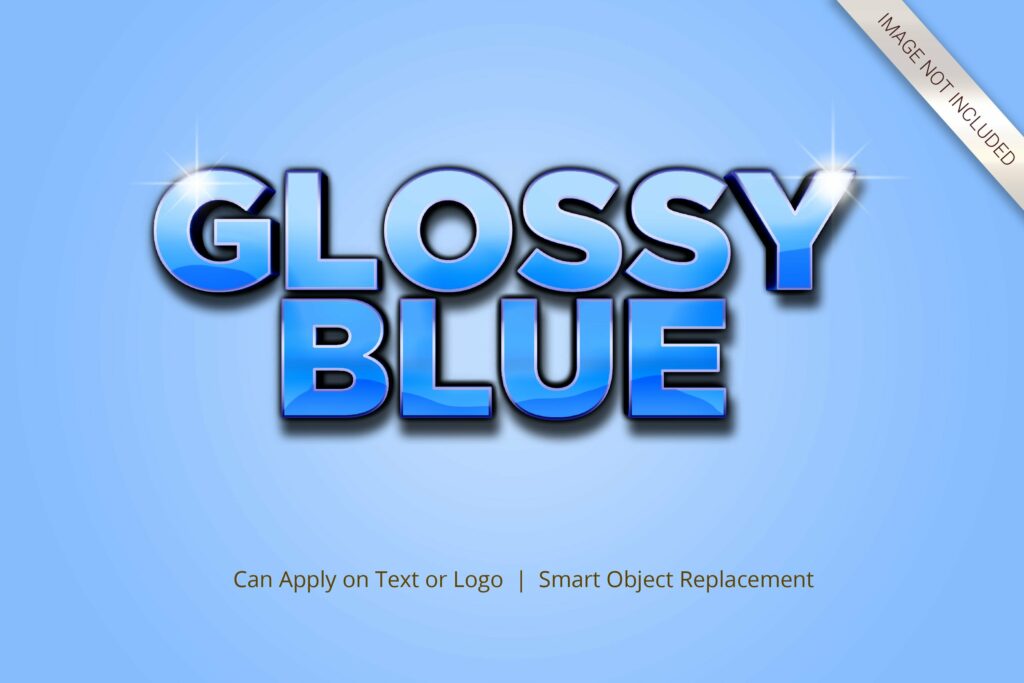 10 Glossy Text Effect Style – MasterBundles