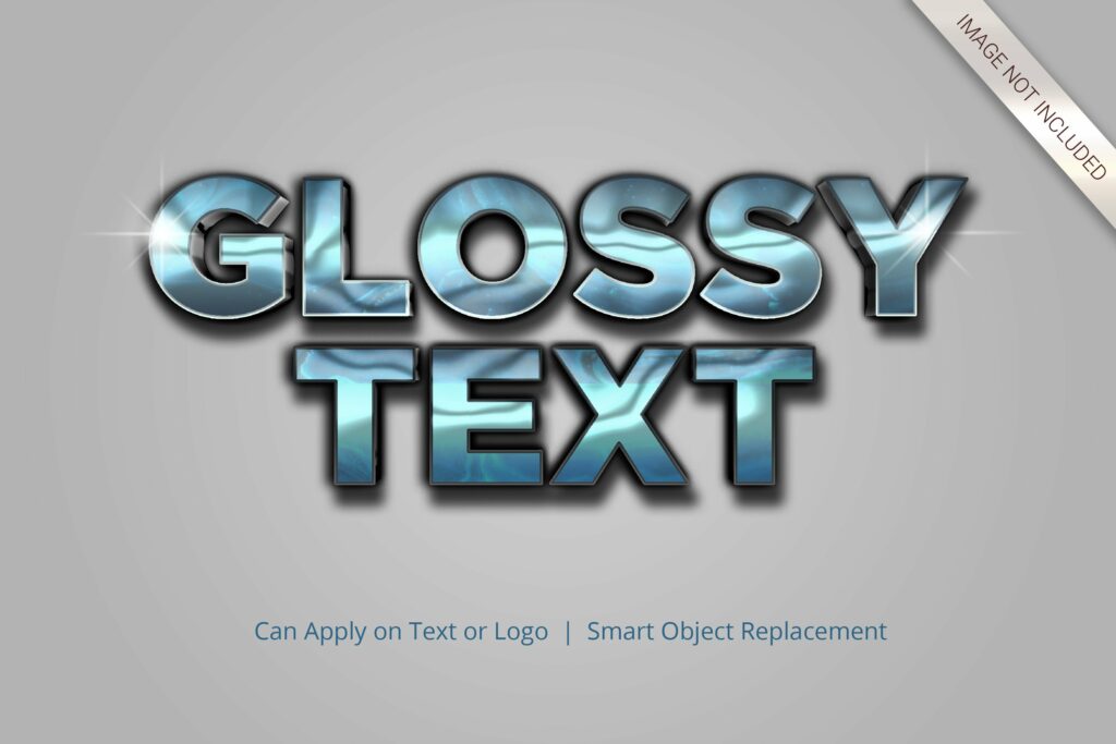 10 Glossy Text Effect Style – MasterBundles
