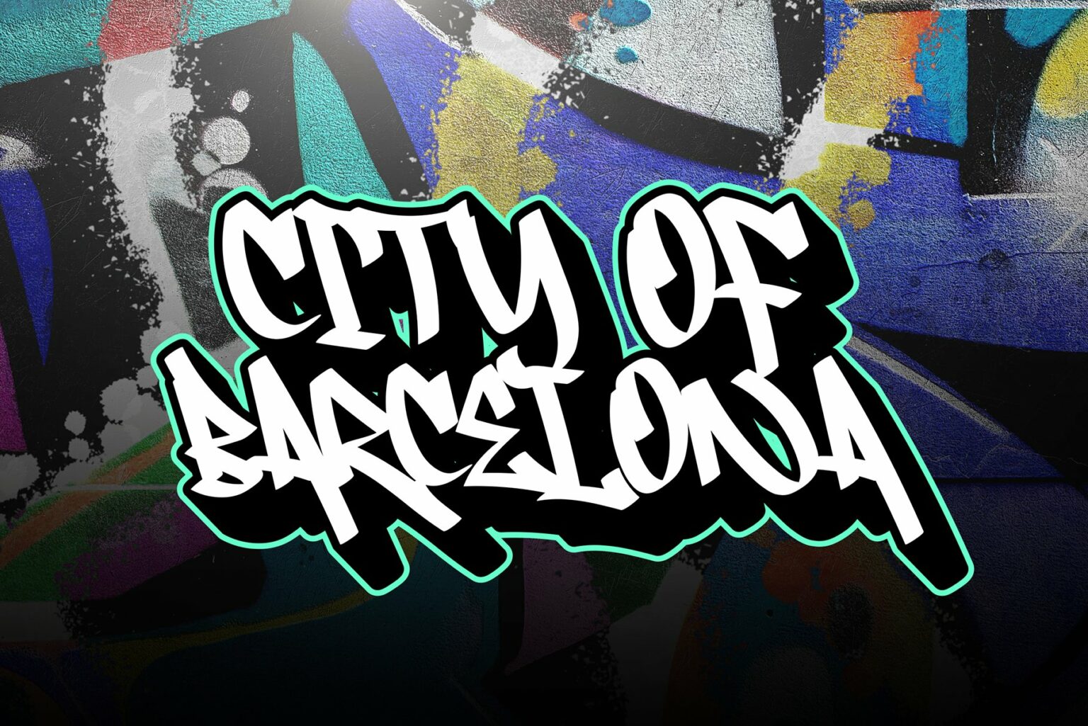 Block Tags - Realistic Graffiti Font – MasterBundles