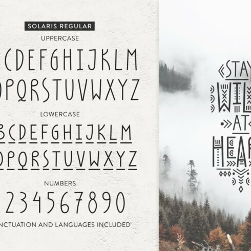 Solaris - Tribal Font Family – MasterBundles