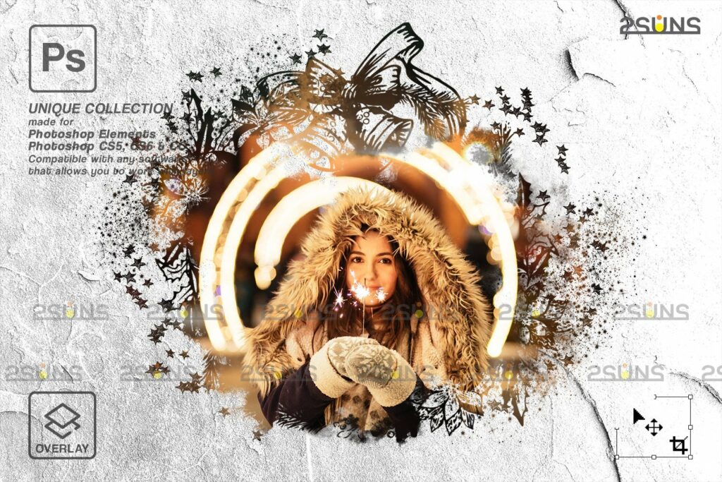 Watercolor Overlay Masks – MasterBundles