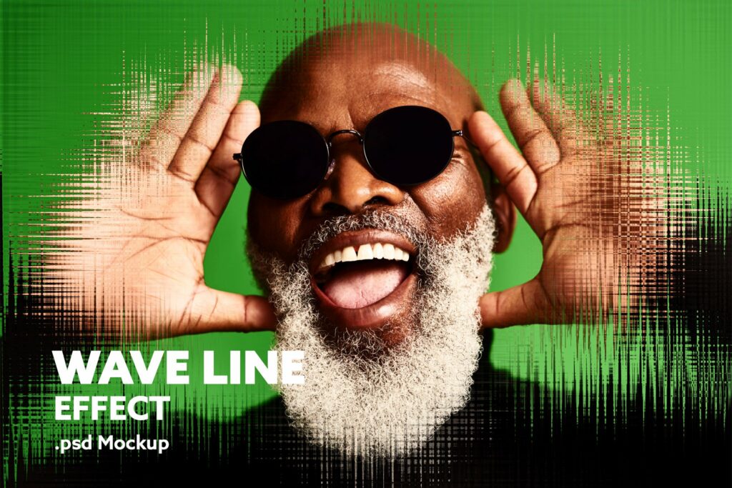 Wave Line Photo Effect – MasterBundles