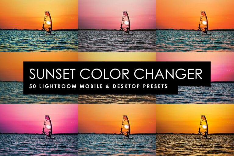 50 Sunset Changer Lightroom Presets – MasterBundles