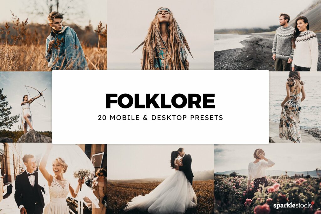 20 Folklore Lightroom Presets & LUTs – MasterBundles