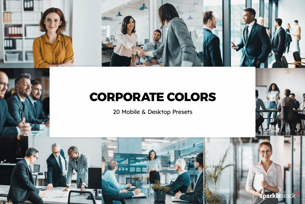 20 Corporate Colors Lightroom Preset – MasterBundles