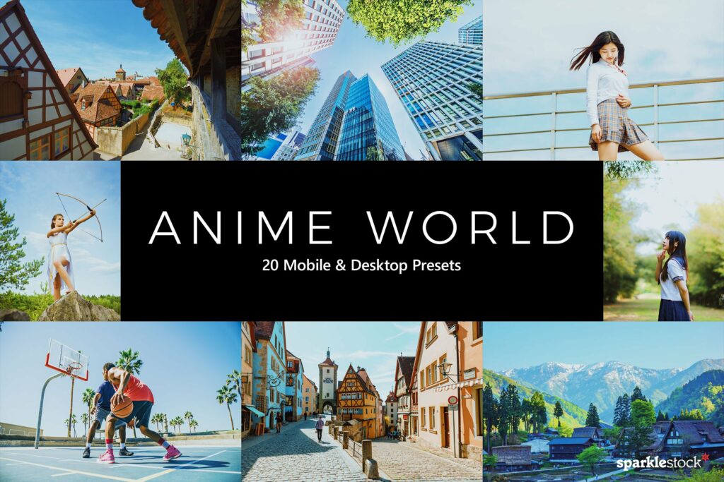 20 Anime World LR Presets – MasterBundles
