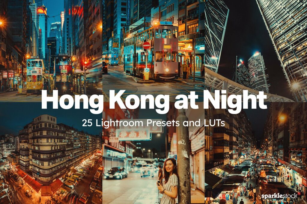 Hong Kong at Night Lightroom Presets – MasterBundles
