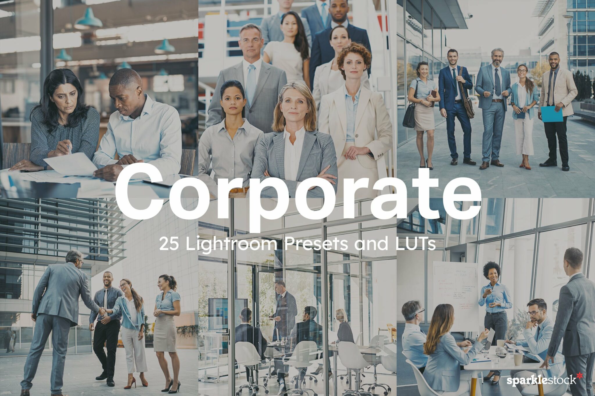 25 Corporate Lightroom Presets LUTs – MasterBundles