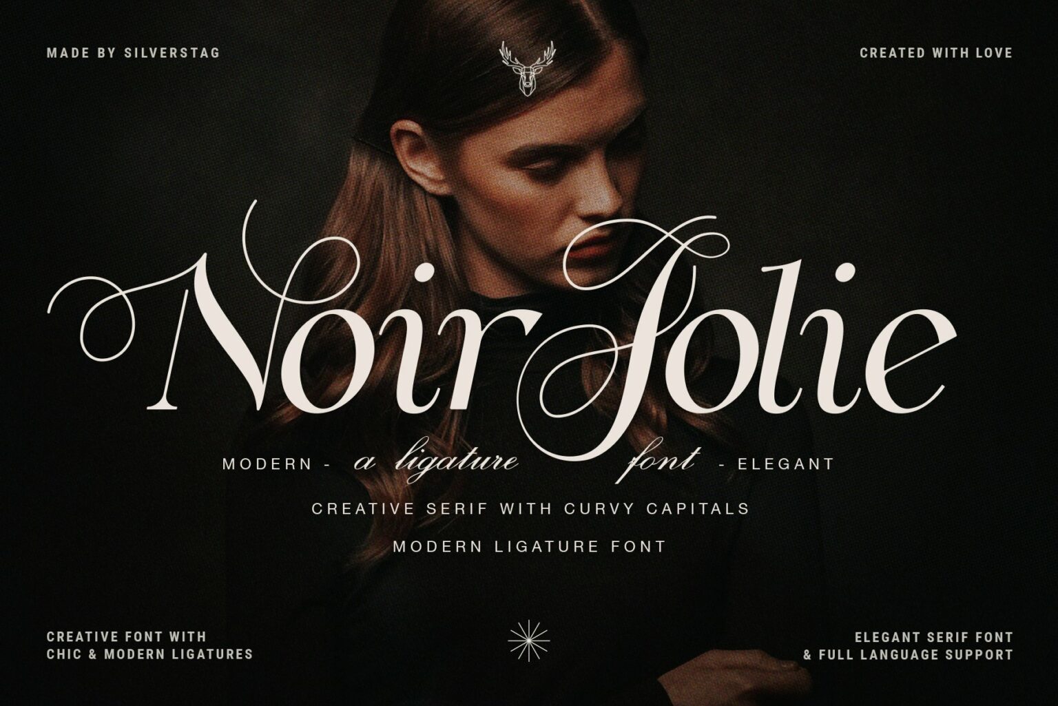 Noir Jolie - Modern Ligature Serif – MasterBundles