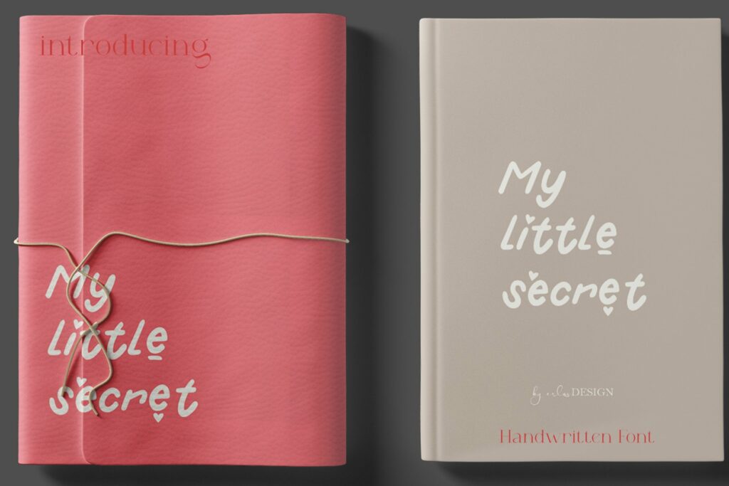 My Little Secret - Handwritten Font – MasterBundles