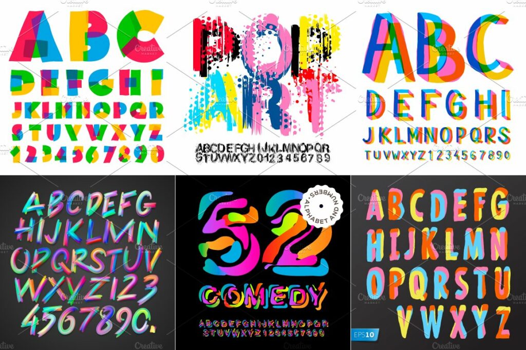 Big Bundle Alphabet & Numbers – MasterBundles
