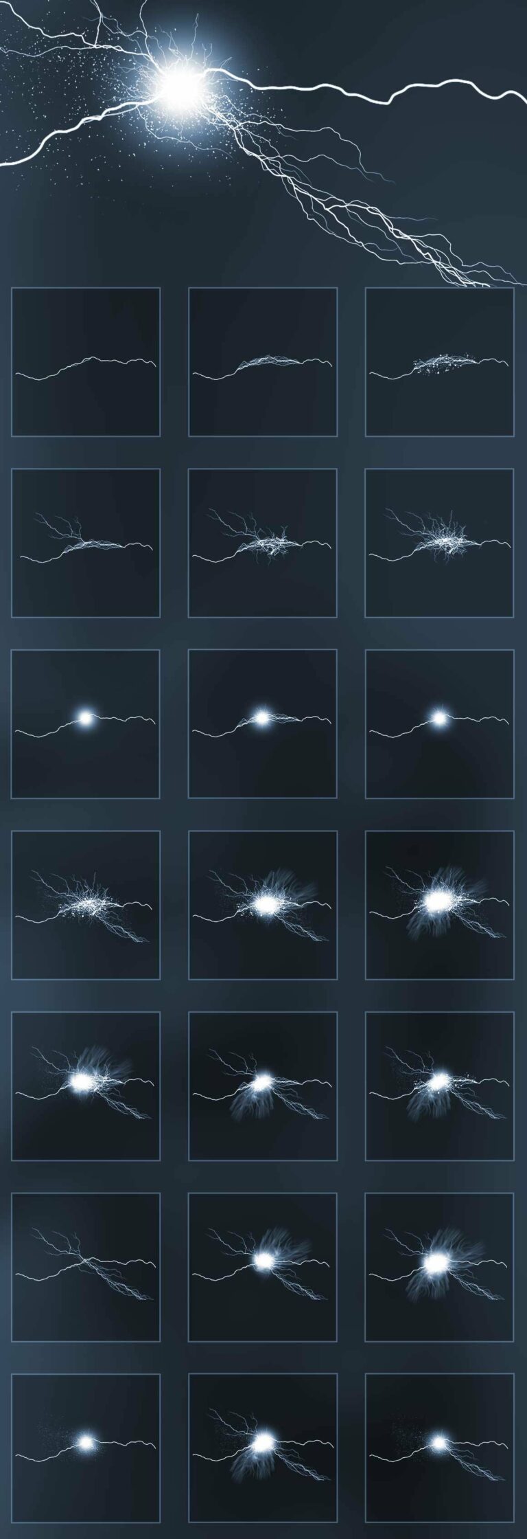 Electrical Lightning Brushes – MasterBundles