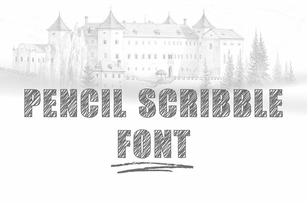 Pencil Scribble Font – MasterBundles