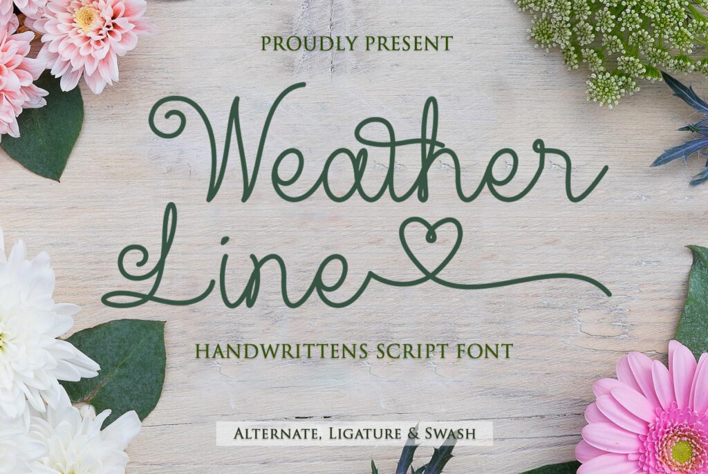 Weather Line - Line Style – MasterBundles