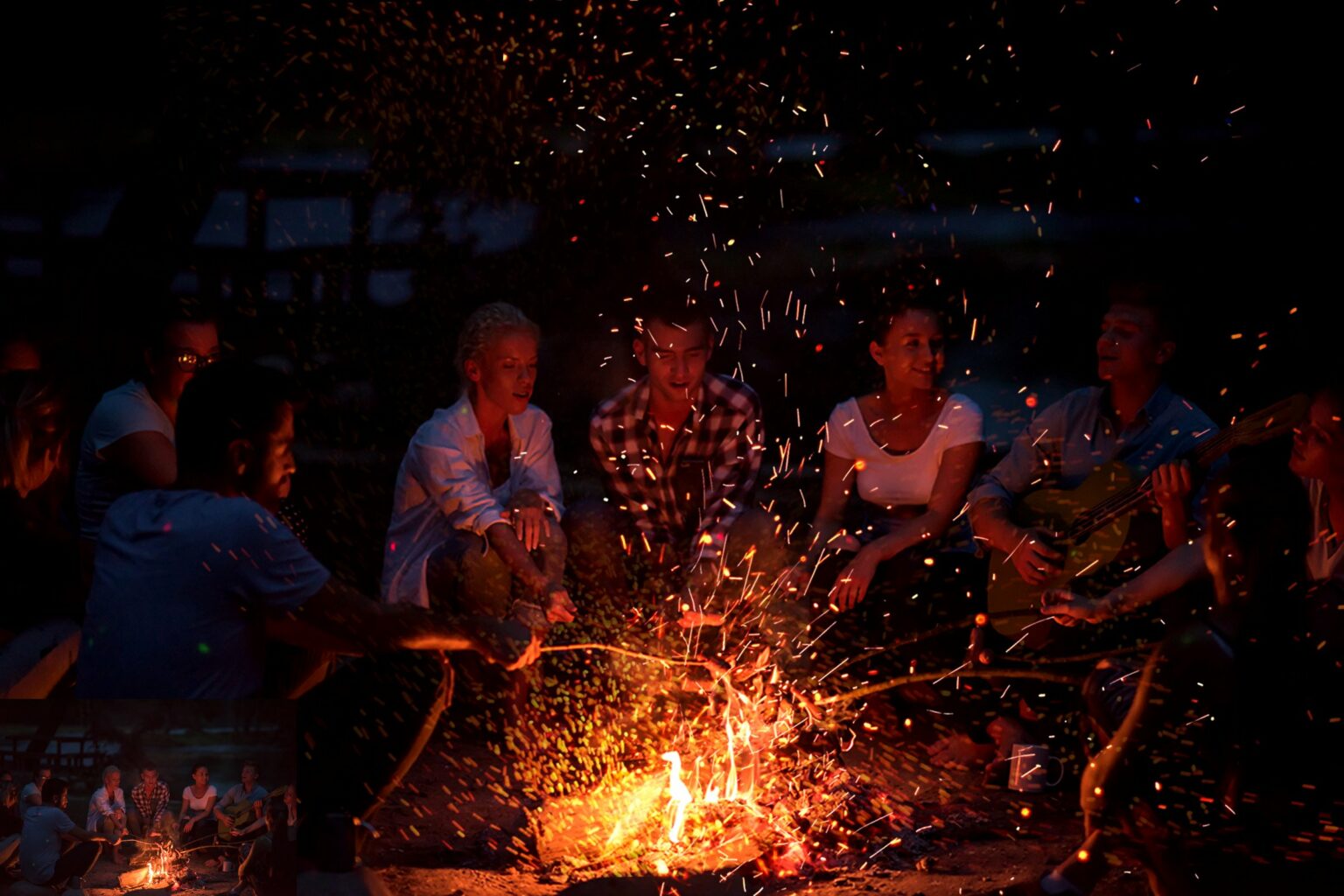 47 Campfire Spark Photo Overlays – MasterBundles