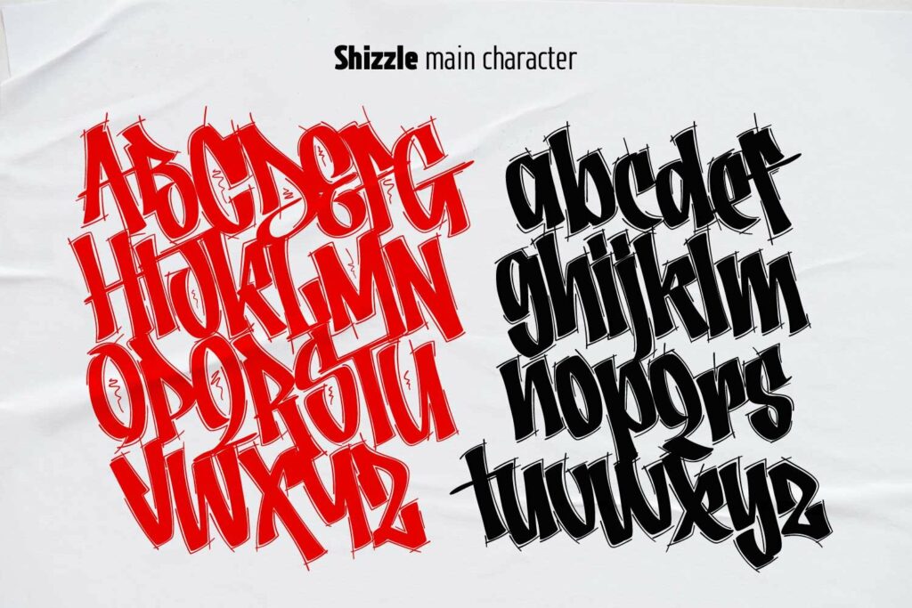 Shizzle - Graffiti Typeface – MasterBundles