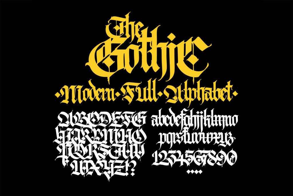 Gothic font 010 – MasterBundles