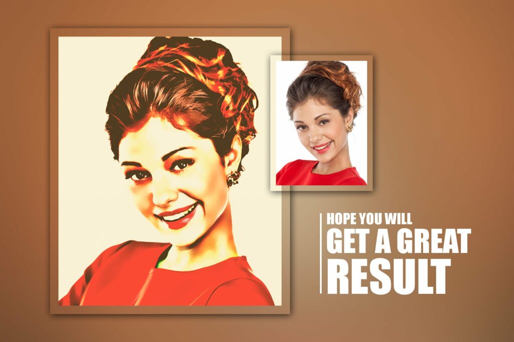 Luster Paint Photoshop Action – MasterBundles