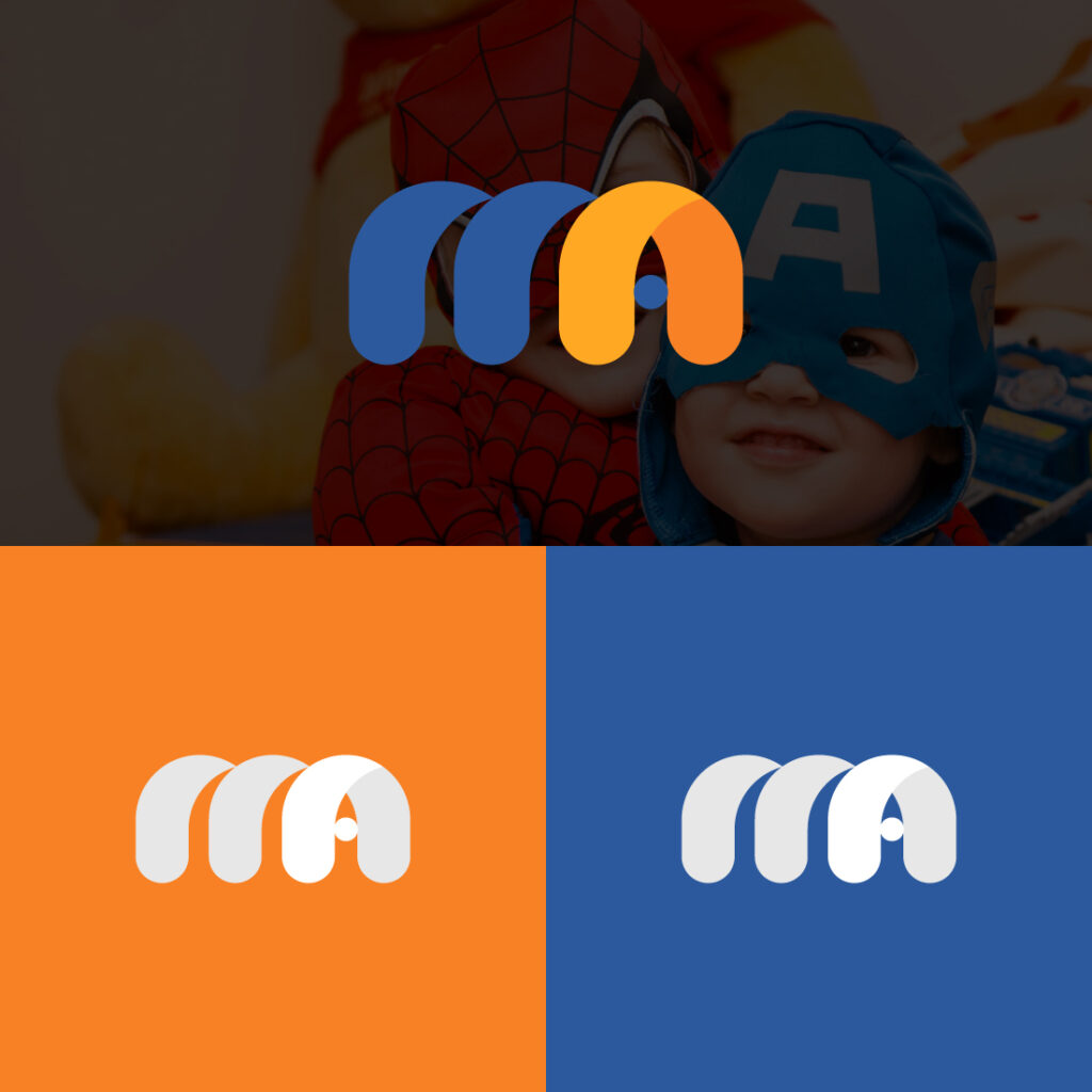 MA Letter logo - MasterBundles