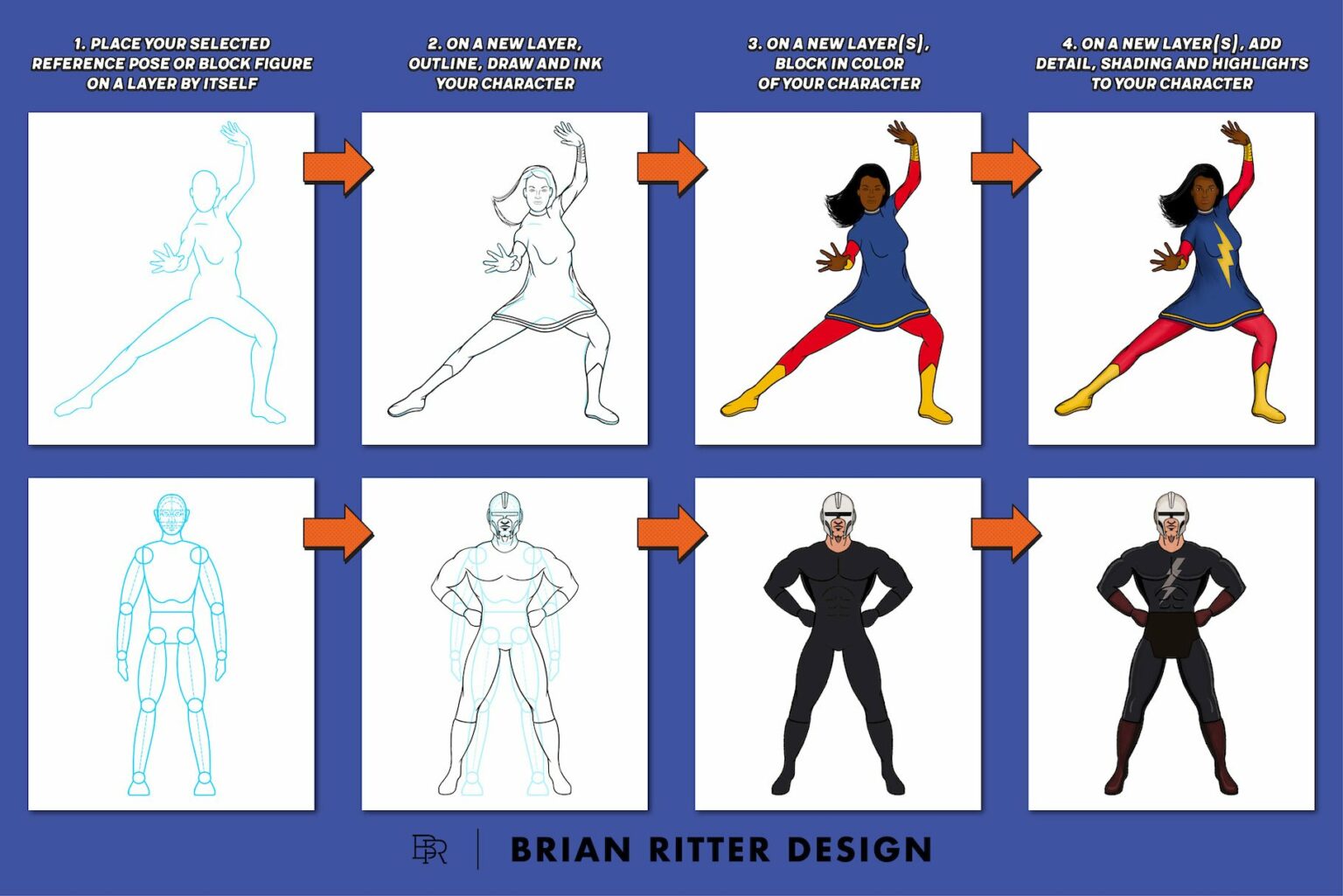 Comic Builder For Procreate – MasterBundles