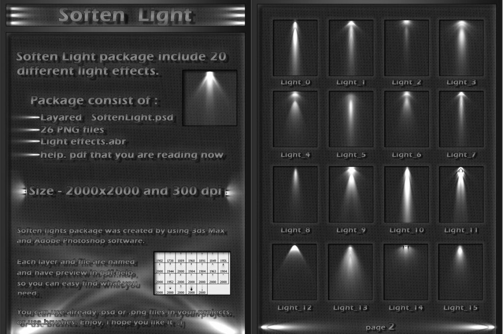 Soft Light Effects – MasterBundles