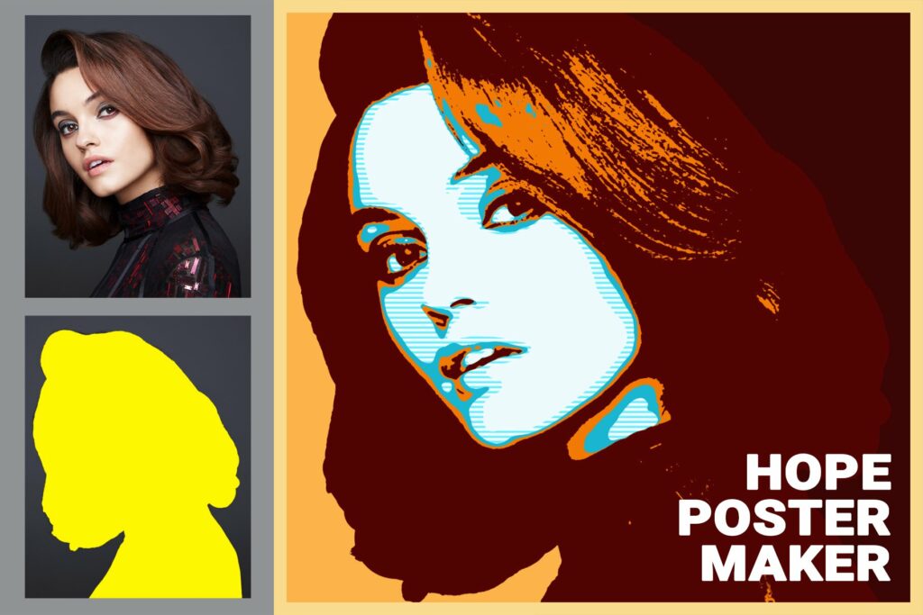 Hope Poster Maker PS Action – MasterBundles