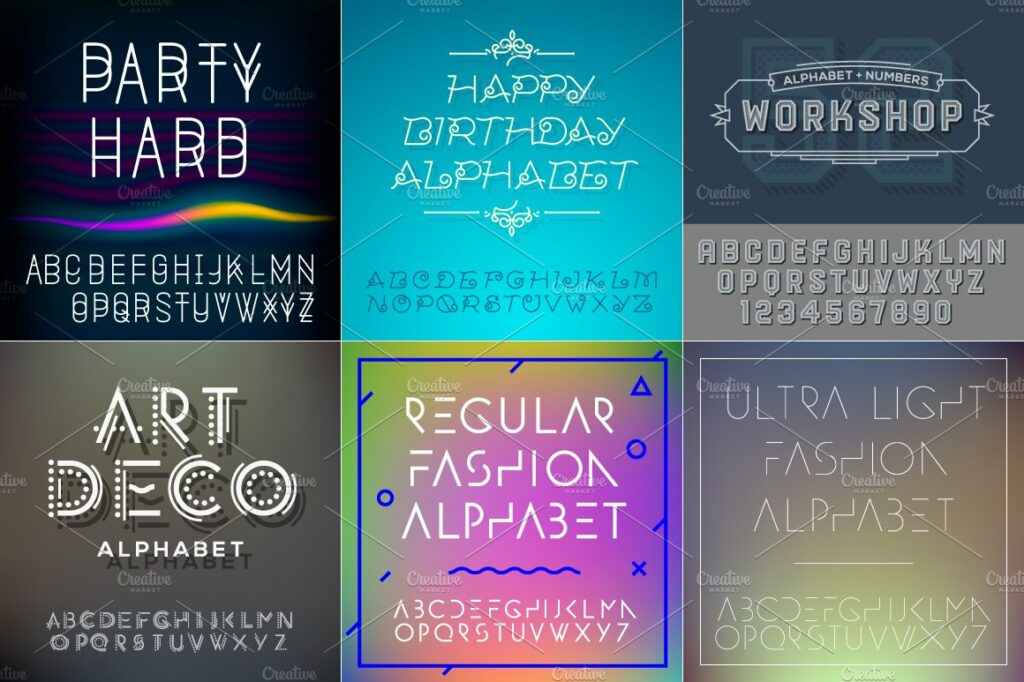 Big Bundle Alphabet & Numbers – MasterBundles