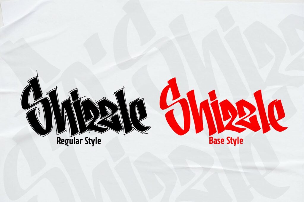 Shizzle - Graffiti Typeface – MasterBundles