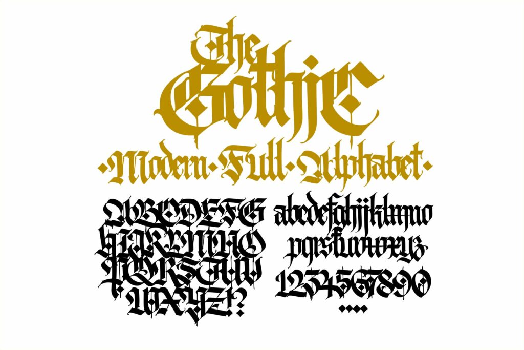 Gothic font 010 – MasterBundles