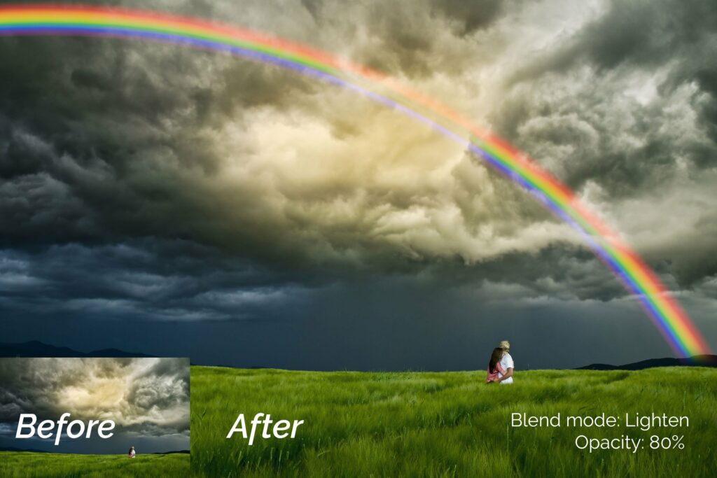 25 Rainbow Photo Overlays – MasterBundles