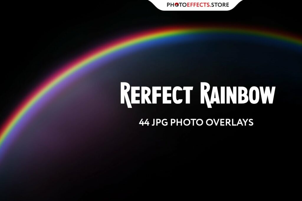 44 Rainbow Photo overlays – MasterBundles