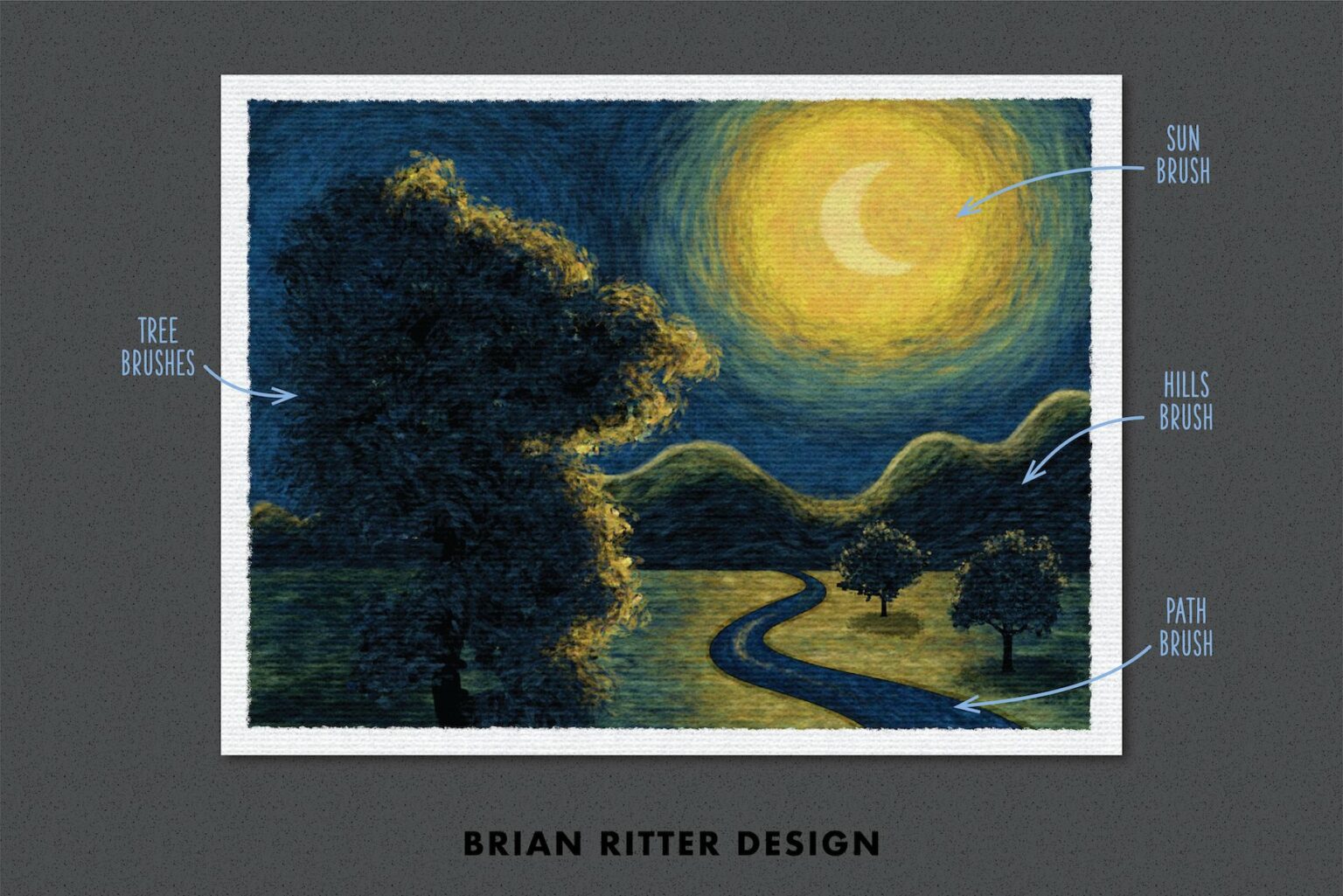 Landscape Toolkit for Procreate – MasterBundles