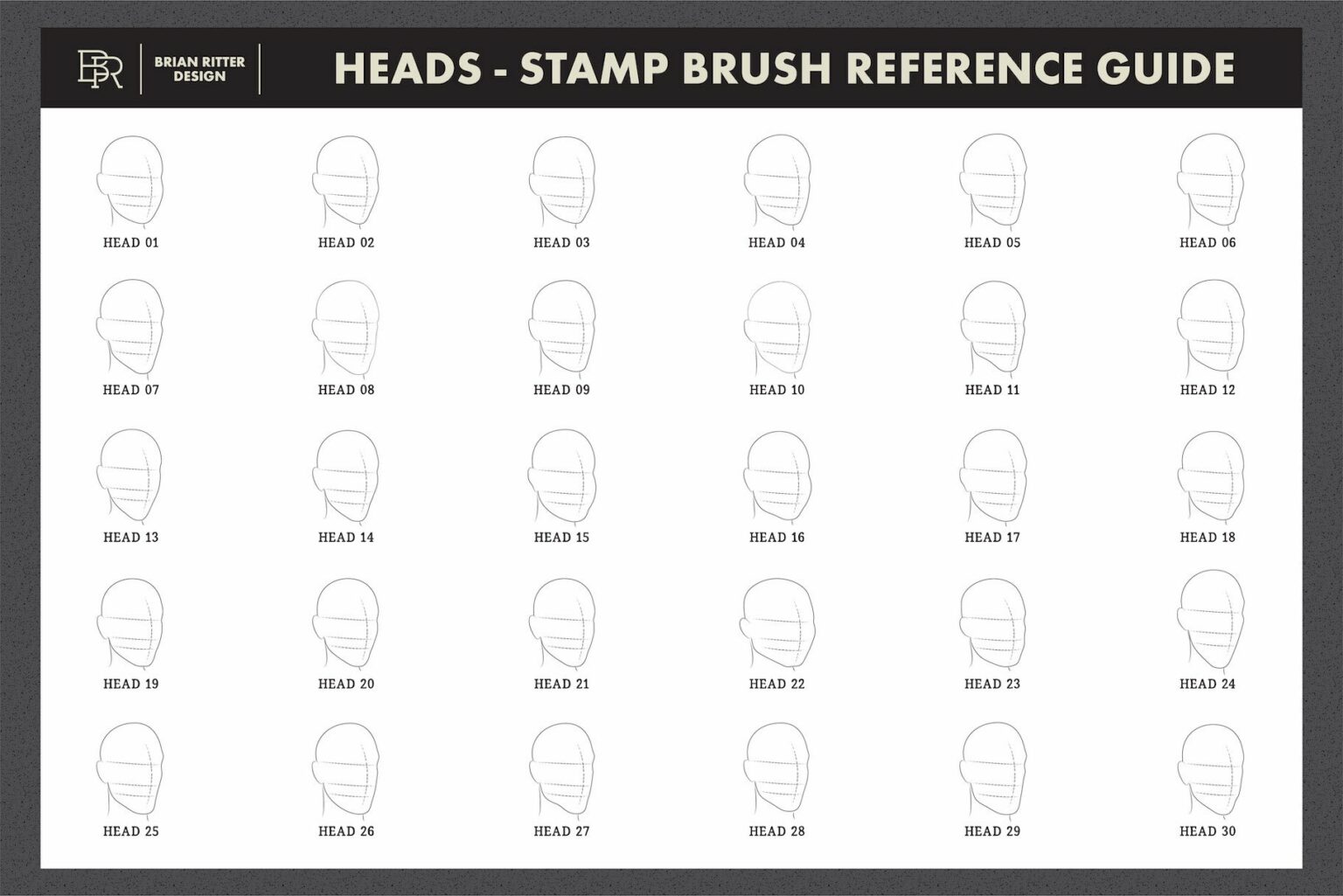 Portrait Toolkit 2 for Procreate – MasterBundles