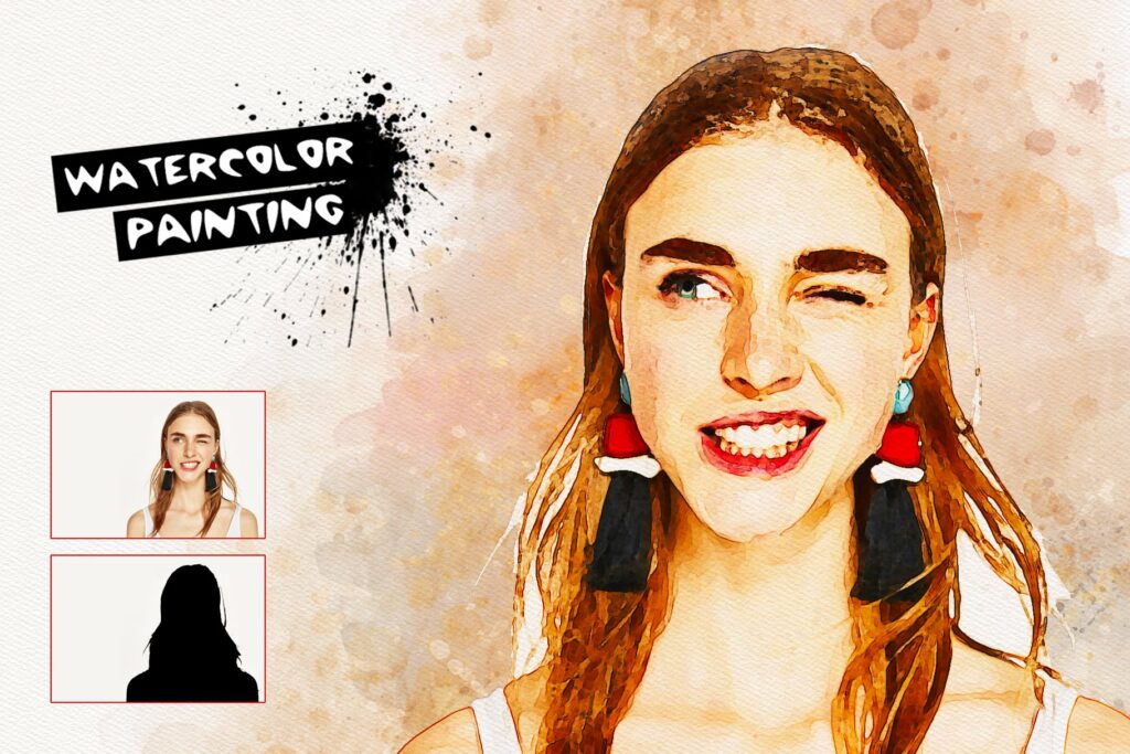 Watercolor Painting Effect – MasterBundles