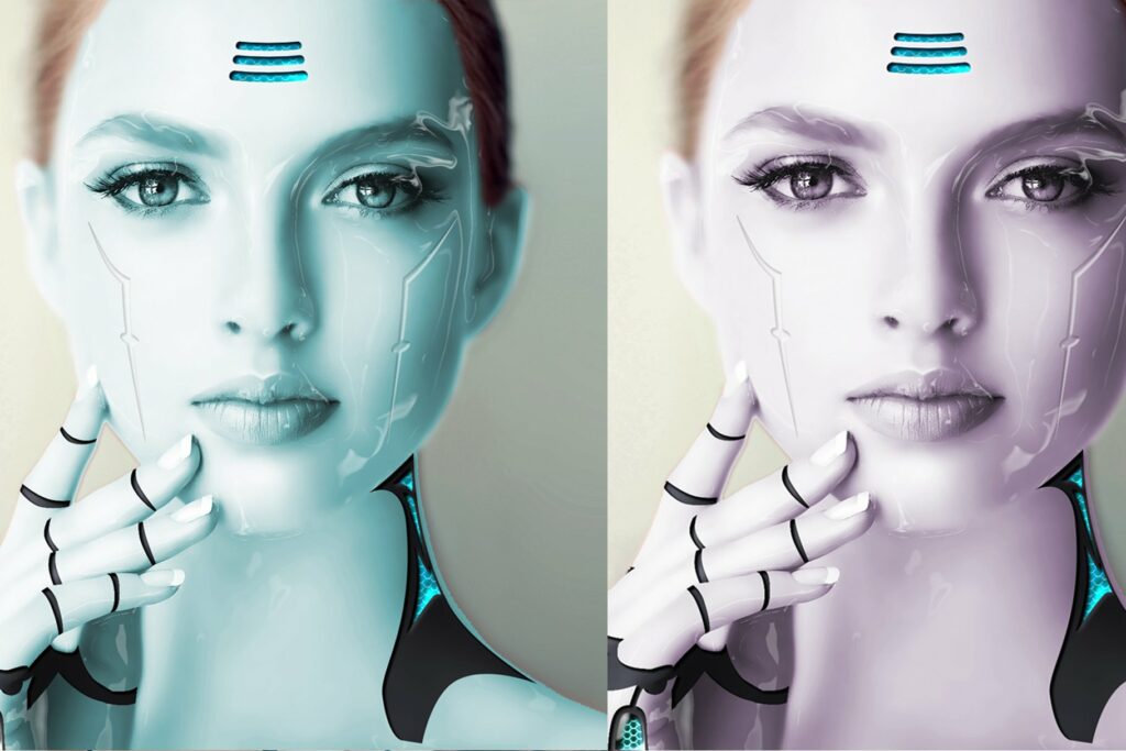 Cyborg Maker Photoshop Action – MasterBundles