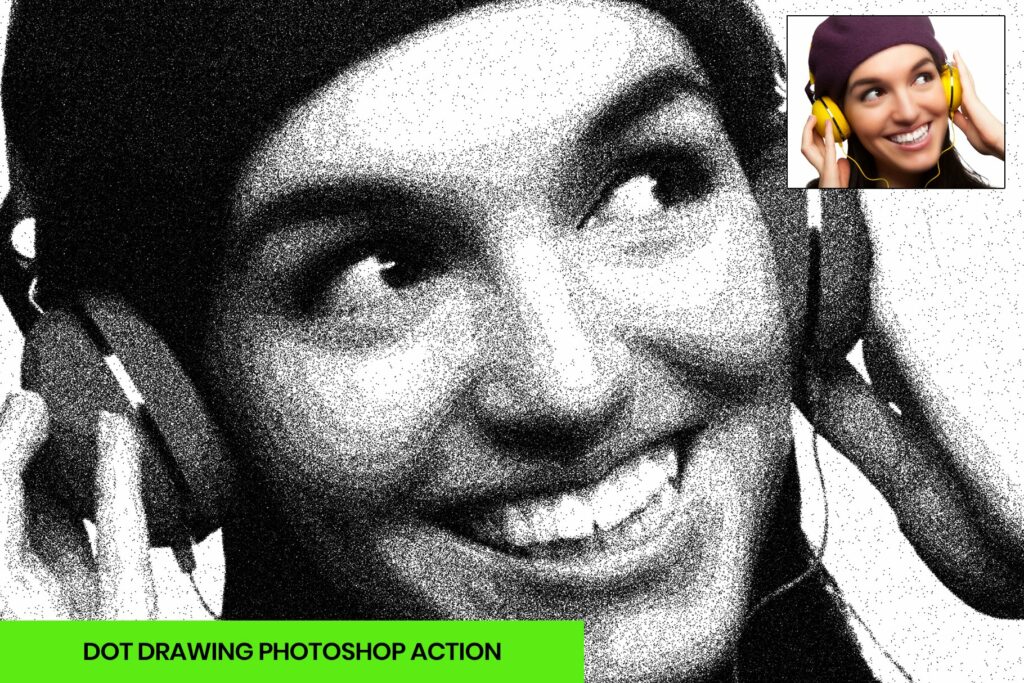 Dot Drawing Action – MasterBundles